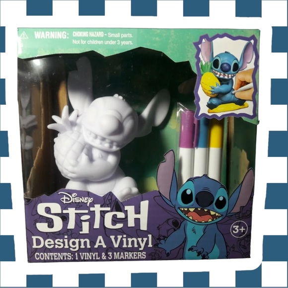 Disney | Toys | Disney Stitch Design A Vinyl | Poshmark